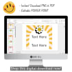 Groovy Retro Classroom Decor Bundle Editable 70s Smiley Face Theme ...