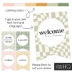 Vintage Retro Daisy Calm Classroom Theme Editable Bulletin Board ...