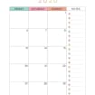 Homeschool Planner Calendar Refill 2026 - Etsy