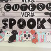 Halloween Bulletin Board Kit - October Classroom Decor - Very Cutesy ...