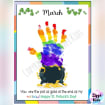 My Handprint Memory Book With Poems, Year-long Printable Memory Book ...