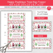 Happy Pawlidays Treat Bag Topper Printable, Happy Holidays Cookie Candy ...