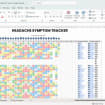 Headache Tracker Excel Google Sheets Migraine Tracker Spreadsheet ...