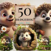 Hedgehog Clipart Cute Hedgehog PNG Woodland Animal Clipart Forest ...