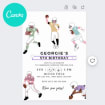 Editable Football Invitation Printable | DIY Football Invite | First ...