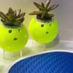 Pickleball Planter With Stand, Succulent Planter, Athlete, Pickleball ...