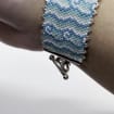 Agitated Sea - Even Count Peyote Stitch Bracelet Pattern (not a ...