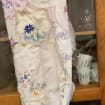 Crossover Magnolia Rose Apron, With Embroidered Doilies, Patchwork ...