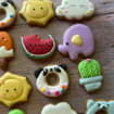 Summer Day Fun MINI Decorated Cookies, Ice Cream Cookies, Birthday ...