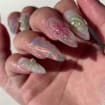 FAYE | Fairycore Aesthetic Press on Nails | Jade Aurora Nails | Lily ...