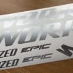 Custom Epic S-work Decals Stikers. Check the Size in the Description ...