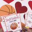 Basketball Valentine's Day Cards, All Star Valentines Cards, Printable ...