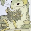 Bookworm Rat Art Print - Etsy