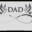 In the Memory of Father Machine Embroidery Design Instant Download, 6 ...