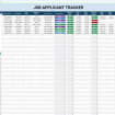 Job Applicant Tracker, Applicant Tracking Tool, Recruitment Applicant Tracker, HR Applicant ...