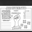 Juneteenth Coloring Page & Activity Placemat Sheet for Kids, Printable ...