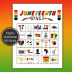 Juneteenth Bingo Game, 50 Printable Bingo Cards, Freedom Day Juneteenth ...