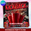 Kickback Party Flyer, Editable Kickback Club Flyer, Club DJ Party ...