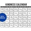 Kindness Calendar, Acts of Kindness Calendar, Kid's Kindness Challenge ...