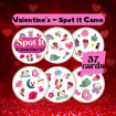 Valentine's Day Spot It Game: Printable Matching Cards Game for Kids ...