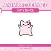 Kitty Dance Emote | Twitch | Discord Cute Cat Jam Kawaii - Etsy