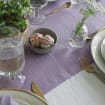 Light Lilac Linen Table Runner - Light Lavender Heavier Weight Linen ...