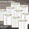 Luau Party Games MEGA Bundle: Printable Hawaiian Theme Activities (PDF ...