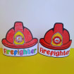 Printable Firefighter Helmet Hat Crown Craft: Labor Day Community ...
