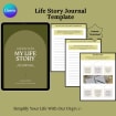 Life Story Journal Template: Guided Memory Book (digital PDF) - Etsy