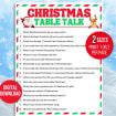 Christmas Table Talk, Christmas Conversation Starters, Christmas ...
