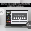 Black Loyalty Card Template, Modern Rewards Card DIY, Printable Loyalty ...
