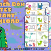 Lunchbox Notes Printable, Dinosaur Gifts for Boys, Encouragement Cards ...