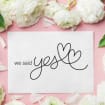 We Said Yes Svg Png Bride Tshirt Svg, Wedding Card, Digital Download - Etsy