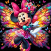 Minnie Butterfly Girl Design 5 PNG Minnie Clipart High Resolution Png ...