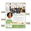 Customizable QUARTERLY NEWSLETTER for Prospecting Real Estate Clients ...