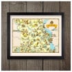 Fun State Map of Missouri – Digital Download PRINTABLE Vintage ...