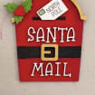 Santa Mail Ornament SVG | Christmas Mailbox Laser Cut File | Letter to ...
