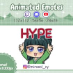 Animated Mao Mao Emote, Hype Emotes, the Apothecary Diaries, Kusuriya ...