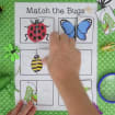 Match the Bug Halves Interactive Activity, Left and Right, Symmetry ...