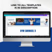 Medical Carousel Templates: Health Professional Branding (100 Templates ...
