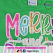 Merry and Bright Colorful Pink Christmas Sweatshirt, Merry & Bright ...