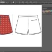Mesh Shorts, Streetwear, Tech Pack Template, Mock up Template, for ...