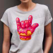 Donut Hand Glove I Love You ASL PNG, Sweet Treat Hand Sign, Donut Lover ...