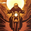 3D Motorcycle Shadow Box SVG | Rider Lightbox Template | Motorbike SVG ...