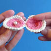 Shell With Pearl Crochet Pattern, Amigurumi Mussel With Pearl, Marine ...
