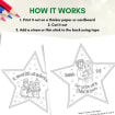Nativity Coloring Star Craft | Christian Homeschool Printable ...