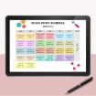 Nclex Study Schedule, NCLEX RN Study Plan, NCLEX Study Guide, Med Exam ...