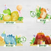 Dinosaur Classroom Birthday Display | Birthday Bunting - Etsy