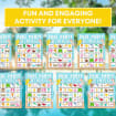 60 Pool Party Bingo Cards Printable Game, Summer Pool Party Birthday ...