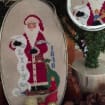OLDE FATHER Christmas 1840 Paper/mailed Counted Cross Stitch Pattern ...